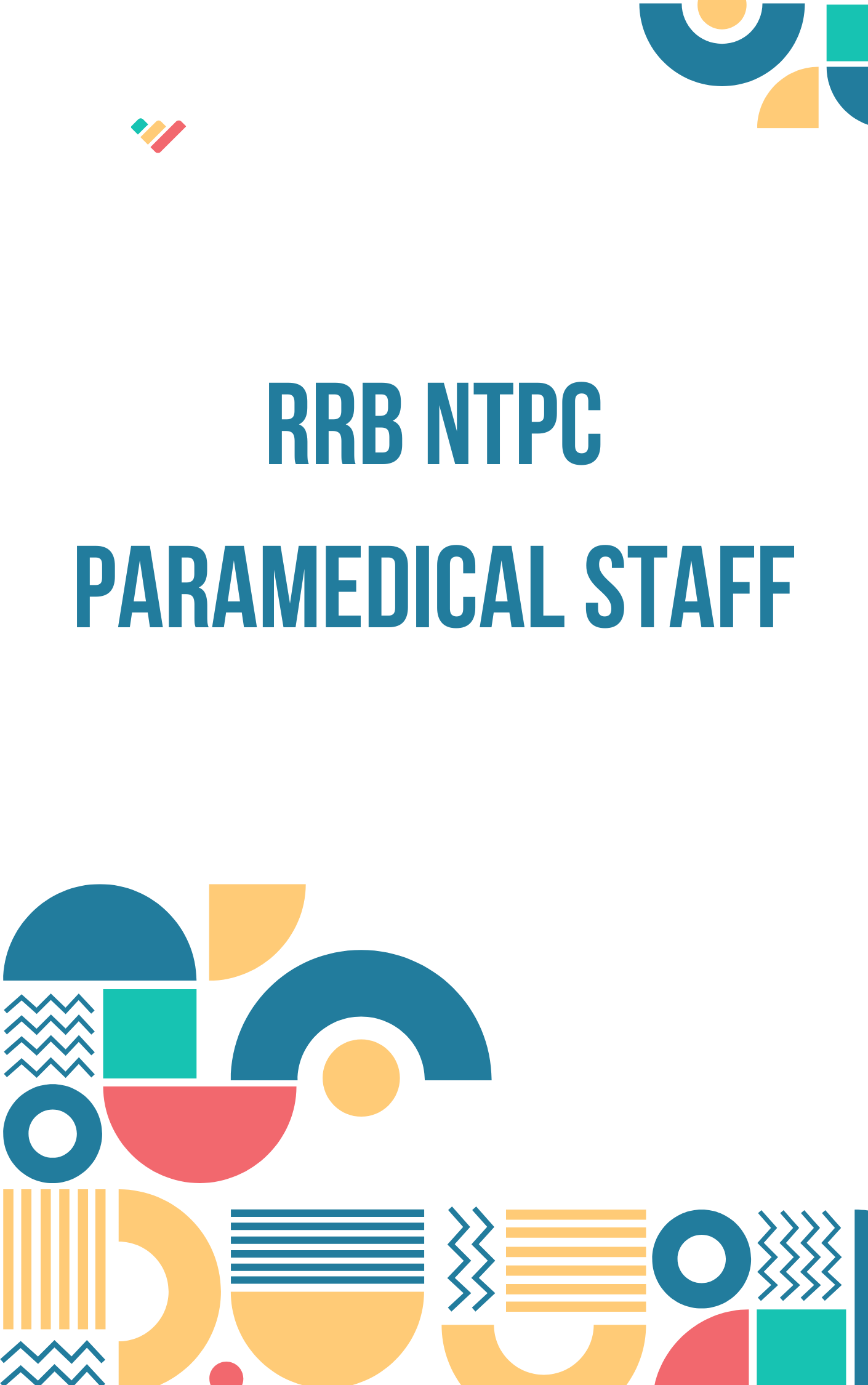 RRB NTPC Paramedical Staff Sample Paper