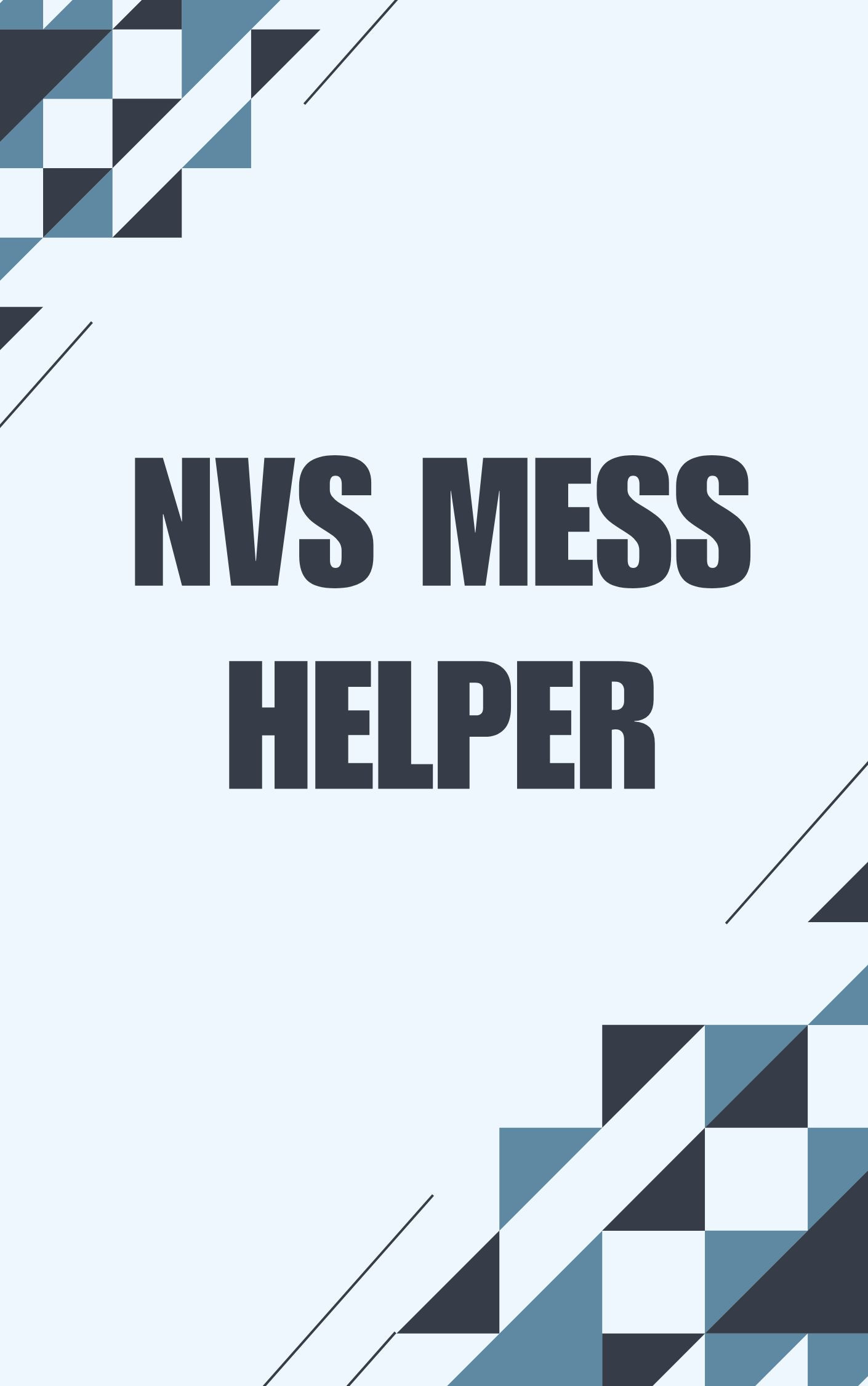 NVS Mess Helper Sample Paper