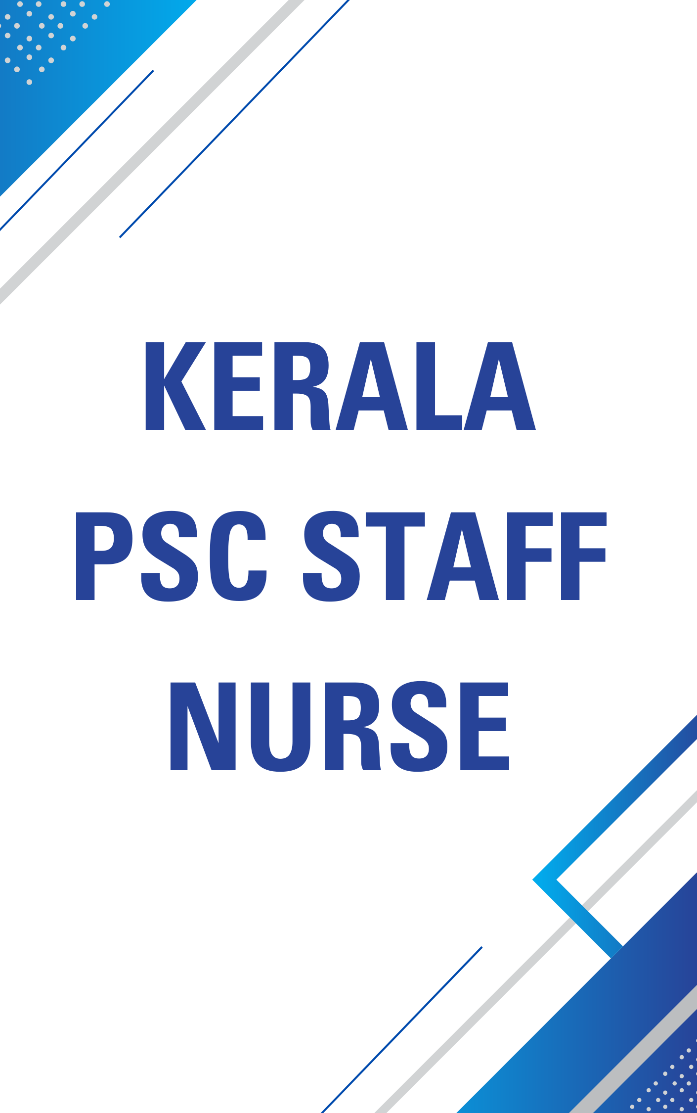 Kerala PSC Staff Nurse Mock Test Free