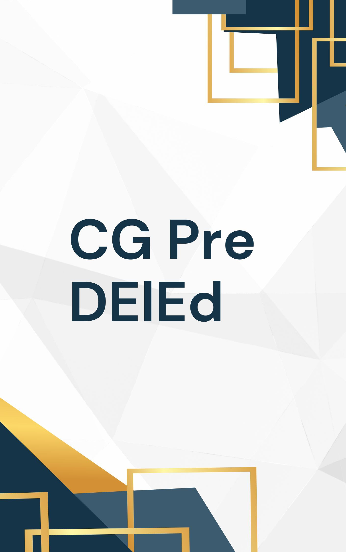 CG Pre DElEd Model Paper