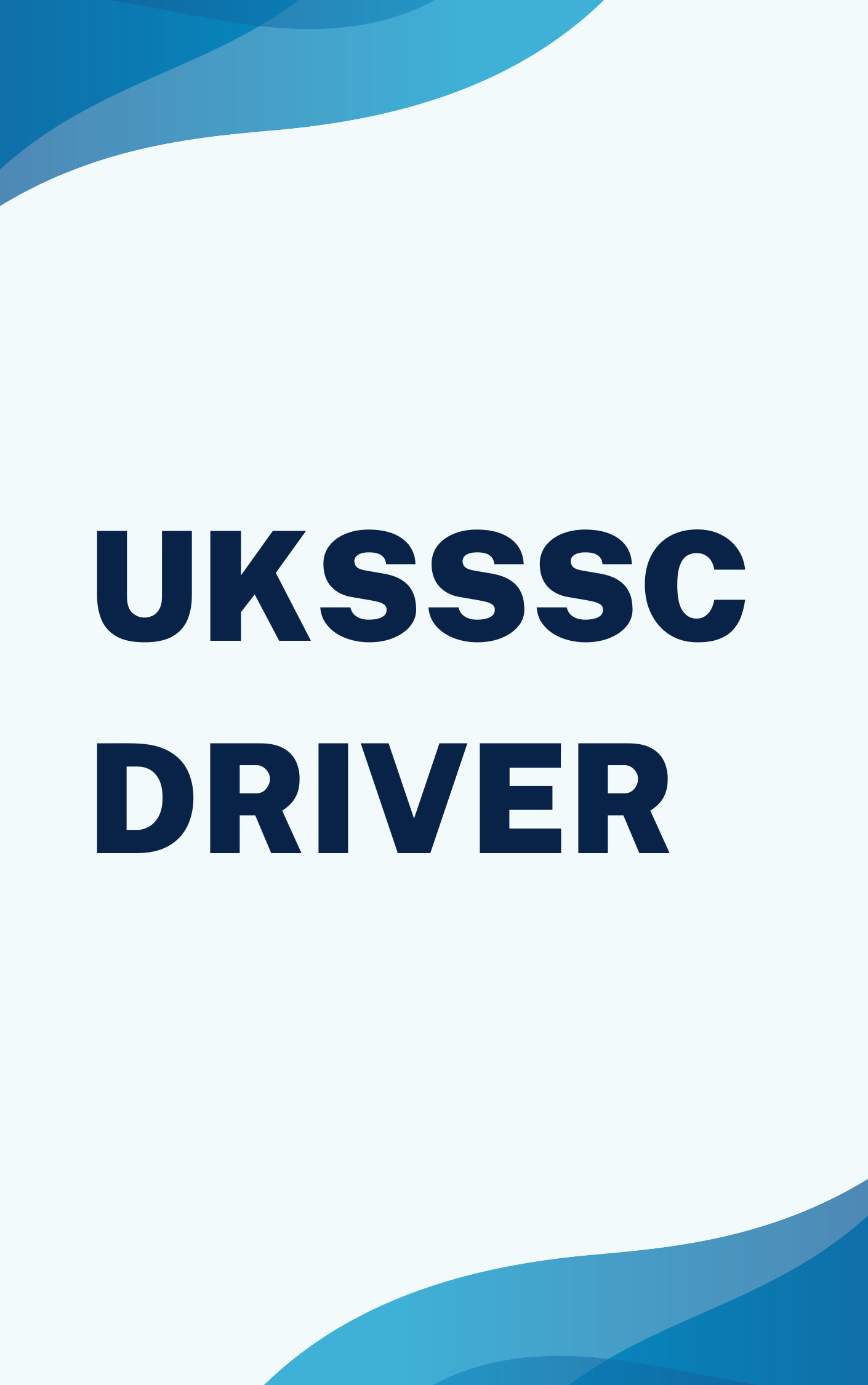UKSSSC Driver Practice Set : Sample Paper